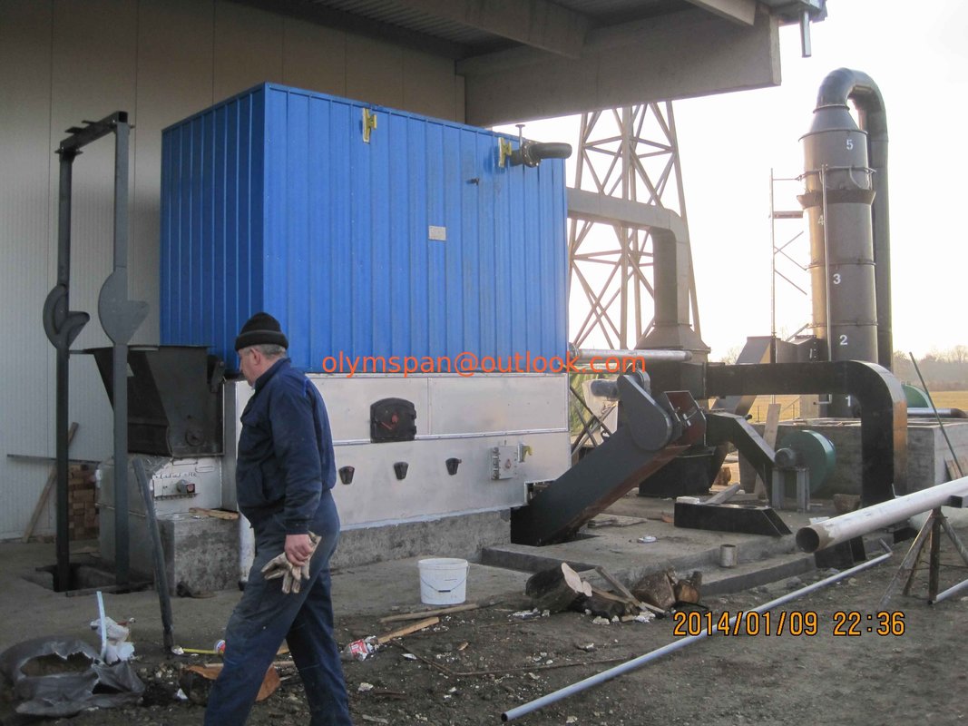 9300KW YLW-9300MA Chain-grate Horizontal Biomass-fired organic heat carrier boiler