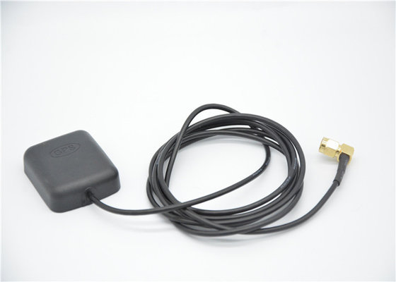 Indoor Gps Glonass Antenna , Ceramic Patch Magnetic Base Antenna Dual Band
