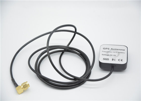 Ceramic Patch Navigation Antenna SMA Male Connection DC Grounding