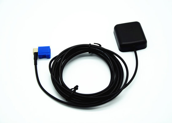 GPS Antenna RHCP Outdoor  Magnetic Base Black Car Active Fakra Connector
