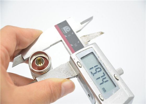 Network Analyzer RF Cable Antenna , Pigtail Extension Cord Nickel Surface