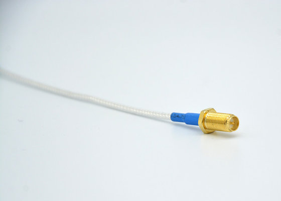 Gold Plated SMA to Right Angle PCB Mount Jack Connector RF Cable