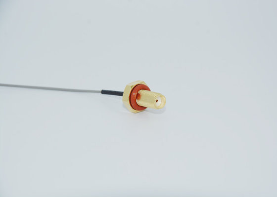 RF LPEX Right Angle Cable Coaxial Assembly Crimp Type Gold Plated