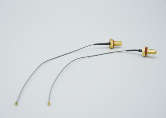 Coaxial Rf Cable SMA Female B/H To IPEX Male Crimp Pigtail Jumper