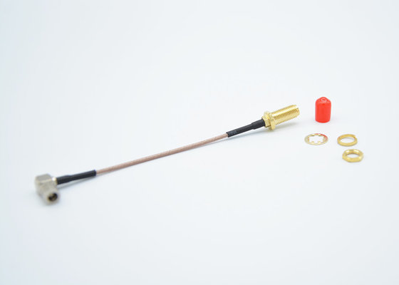 Coaxial Right Angle Connector SMC MCX MMCX Male Female Added Compatibility