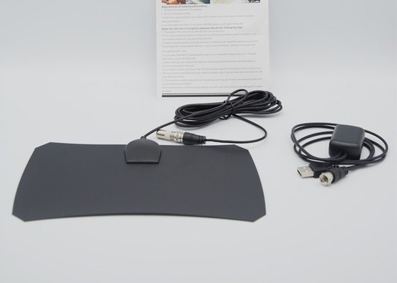 TV ISDB Antenna Flat HD Digital Indoor Amplified 50 Miles Range 3DBi 28dBi