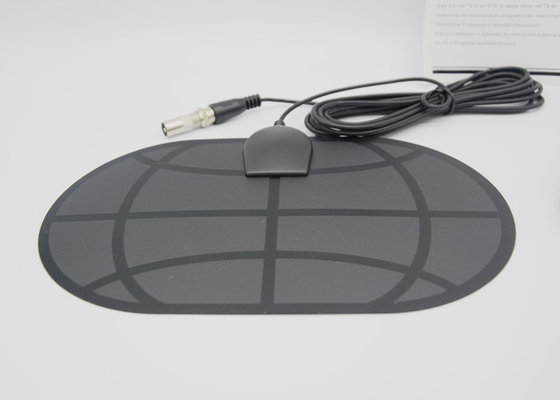 Digital HDTV Interior Antenna 4K 50 Mile World Map 3.0M Coaxial Cable