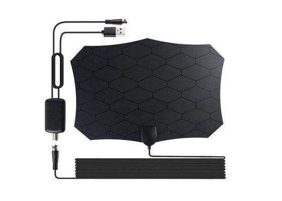 Durable Digital TV Indoor Antenna 4K Amplified HD HDTV F Head Connector