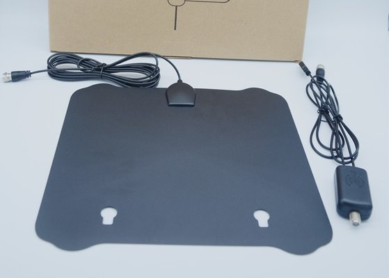 Television TV Aerial Antenna , Indoor High Gain Portable TV Radio Antenna