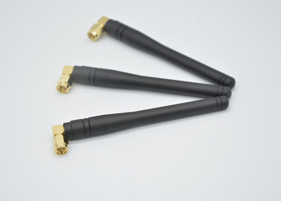 Black Waterproof Omni Directional Antenna 150cm Cable With Magnetic Base