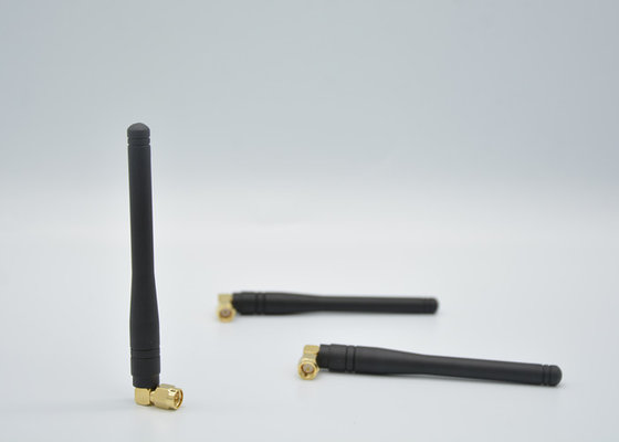 Black Waterproof Omni Directional Antenna 150cm Cable With Magnetic Base