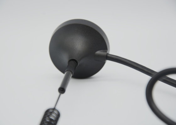 Black Waterproof Omni Directional Antenna 150cm Cable With Magnetic Base