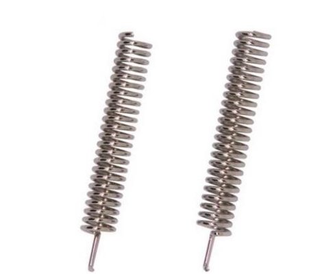 2dBi Built In Antenna Long Copper , Silver Helical Spring Antenna Remote Control