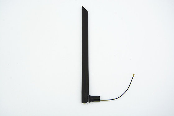 Dual Band Bladed Shaped Wifi Router Antenna Rubber Material W/IPEX Connector