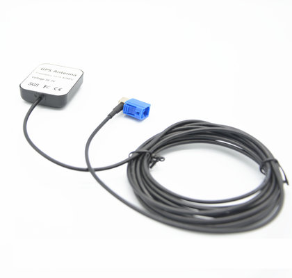 Car GPS Active Antenna , High Gain Gps Antenna 3 Meter RG178 With Fakra Connector