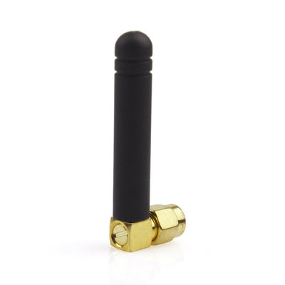 SUB-1 GHz Wireless GSM Stubby Whip Antenna R/A SMA Plug 433MHz 868MHz 915MHz