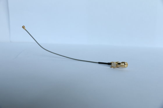 100mm 6GHz 4 Pins RF1.13 Right Angle Pigtail Antenna