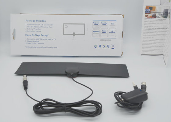 Portable DVB-T/DVB-T2 VSWR 2.0 25dBi Digital TV Aerial