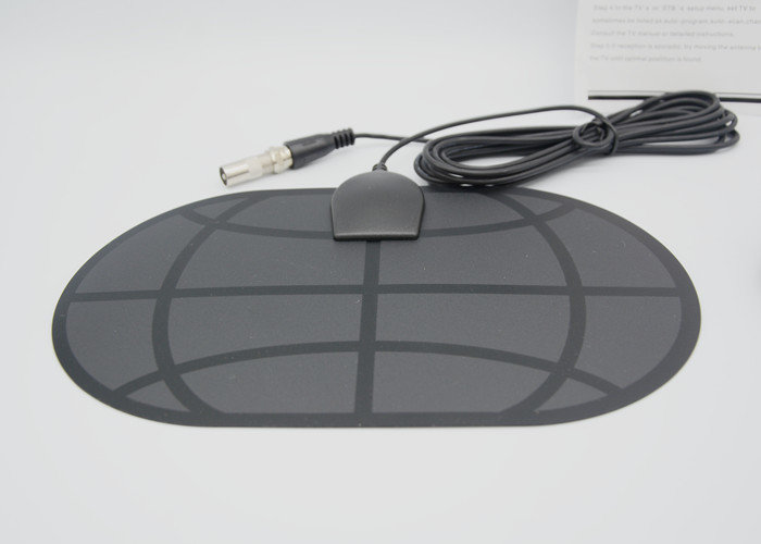 Digital HDTV Interior Antenna 4K 50 Mile World Map 3.0M Coaxial Cable