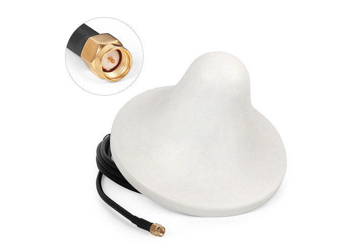 Indoor Dome Omni Directional Ceiling Antenna 698-2700MHz Wide Band 3G 4G LTE