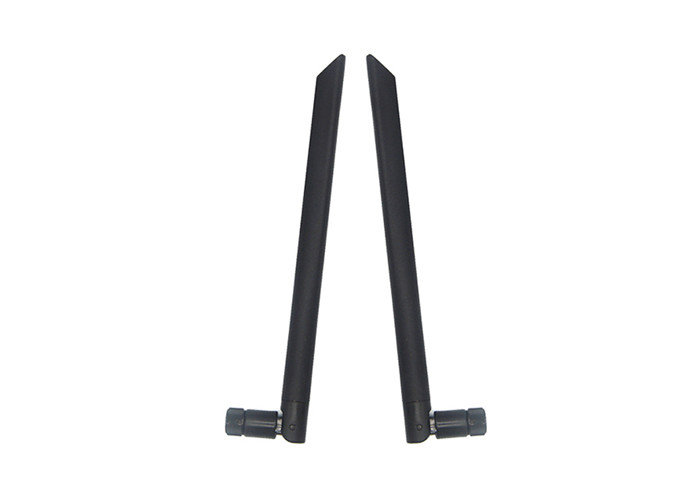 Blade Rubber Swivel 5G Wifi Antenna , SMA Dipole Antenna 3300-3800MHz