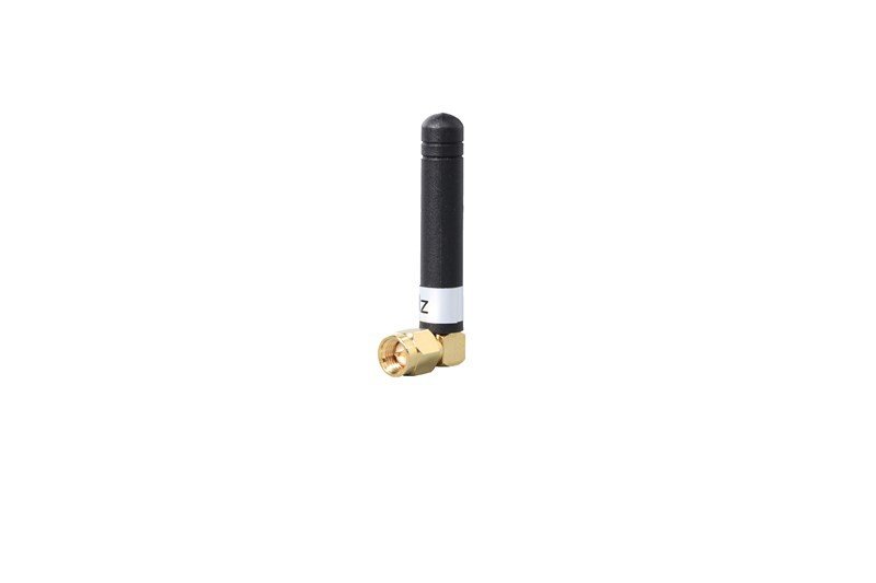GSM Stubby 915MHz Antenna 868MHz 900MHz , 2dbi SMA Male Aerial Right Angle Antenna