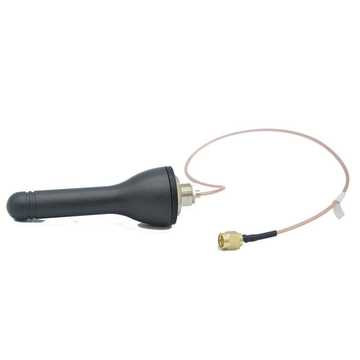 Omni BT GSM Lora Outdoor Antenna 915Mhz 2DBi SigFox With Silver Copper Cable