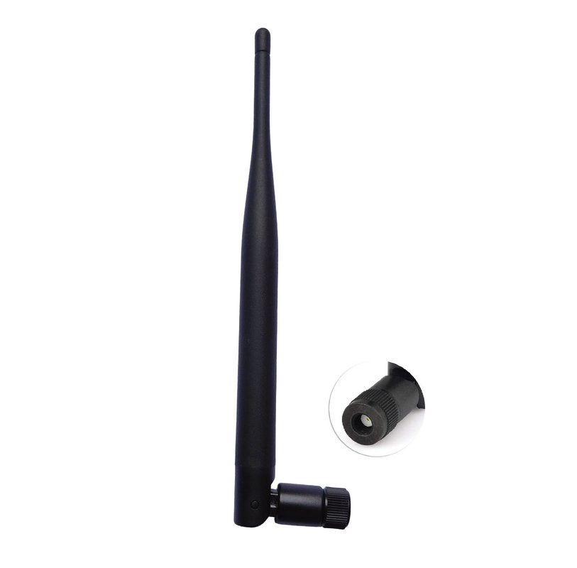 5dBi Round Shaped 4g Lte High Gain Antenna SMA Connector Plastic Material