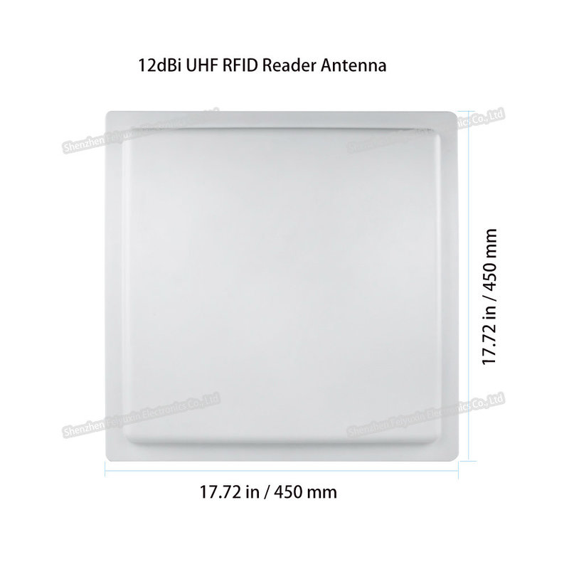Outdoor 865-868MHz 100W 12dBi UHF RFID Panel Antenna