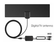 Rectangle Shape Television Digital Antenna Amplified Freeview Channels