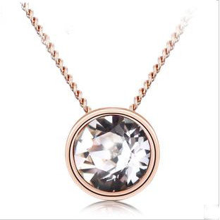 Ref No.: 105005 Bright Star birthstone necklace dress jewellery lucite flower jewelry