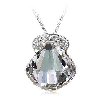 Ref No.: 105011 Elf scallops birthstone necklaces for mom gold jewellery australia online open heart collection jewelry
