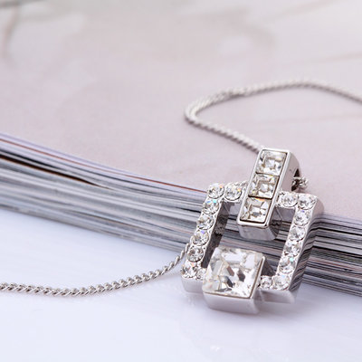 Ref No.: 105076 Princess diamond girls birthstone necklace jewellery fashion online jewelry from australia