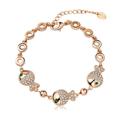 Ref No.: 205037 doodle clownfish mothers bracelets with birthstones gold jewelry wholesale distributors jewelry sets