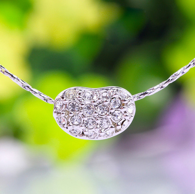 Ref No.: 105013 Jequirity birthstone necklace for girls shop jewellery gemstone fashion jewelry