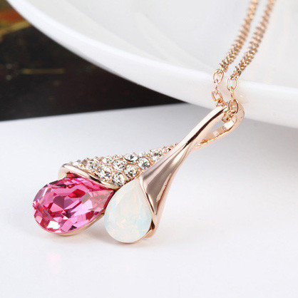 Ref No.: 106012 Midsummer Love plated gold necklace women jewelers in australia jewelry fantasy wholesale