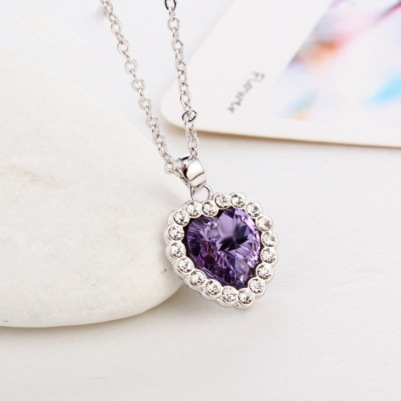Ref No.: 107004 Heart Rain heart piece necklace jewellers penrith jewelry shops adelaide