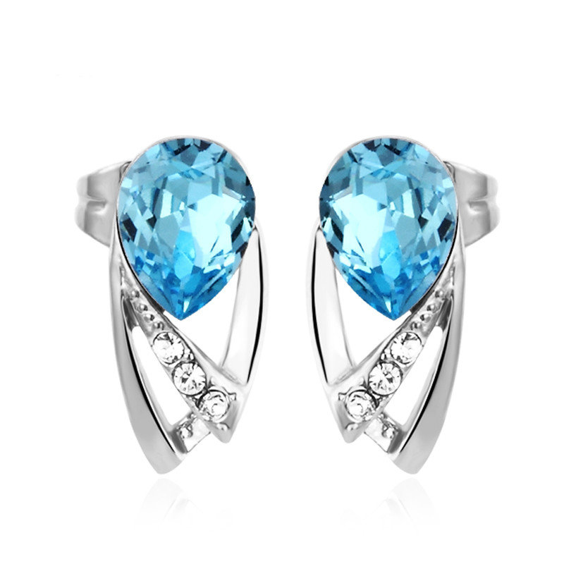 Ref No.: 406013 Phoenix eye Earring ad jewellery online shopping austrian crystals jewelry