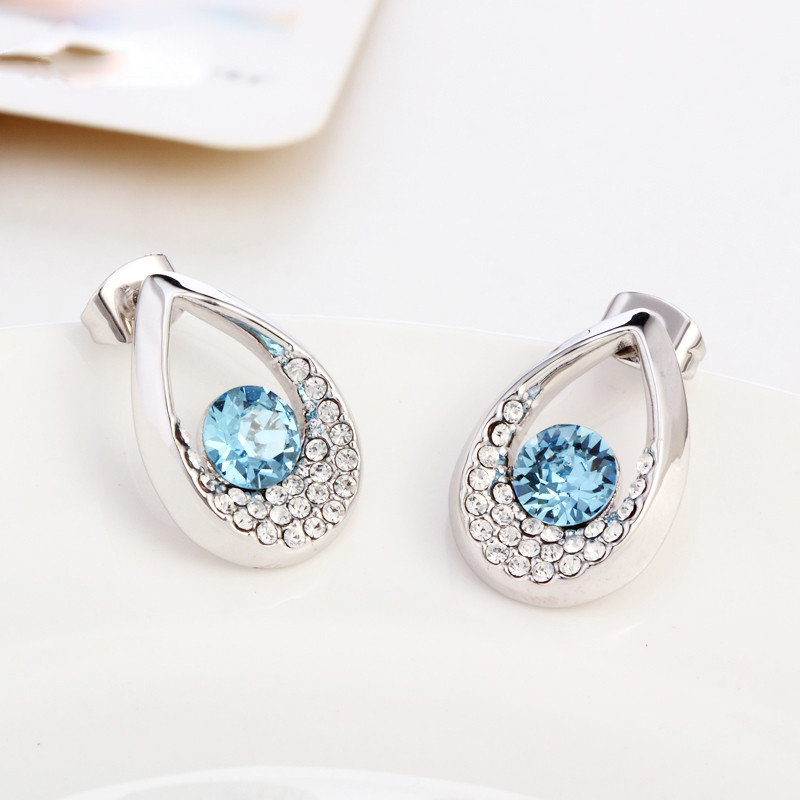 Ref No.: 407006 Peacock Tears Earring gold jewellery shopping clearance jewelry