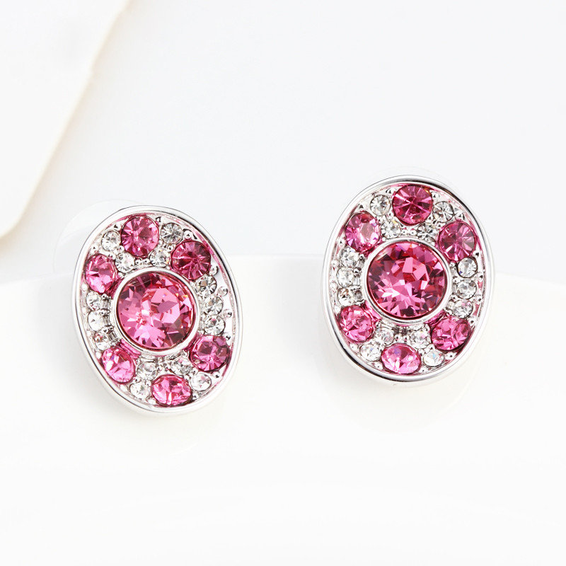 407011 Rose lotus leaf Earrings for online store jewellery shops uk best wholesale fashion jewelry european jeweller