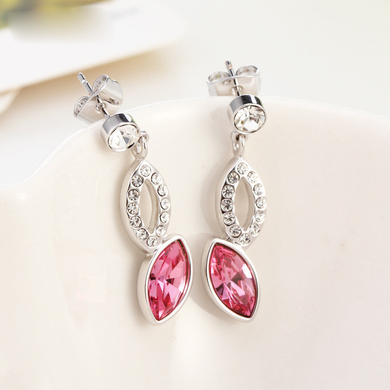 Ref No.:407012 gorgeous summer flower Earring heart jewellery necklace constellation jewelry