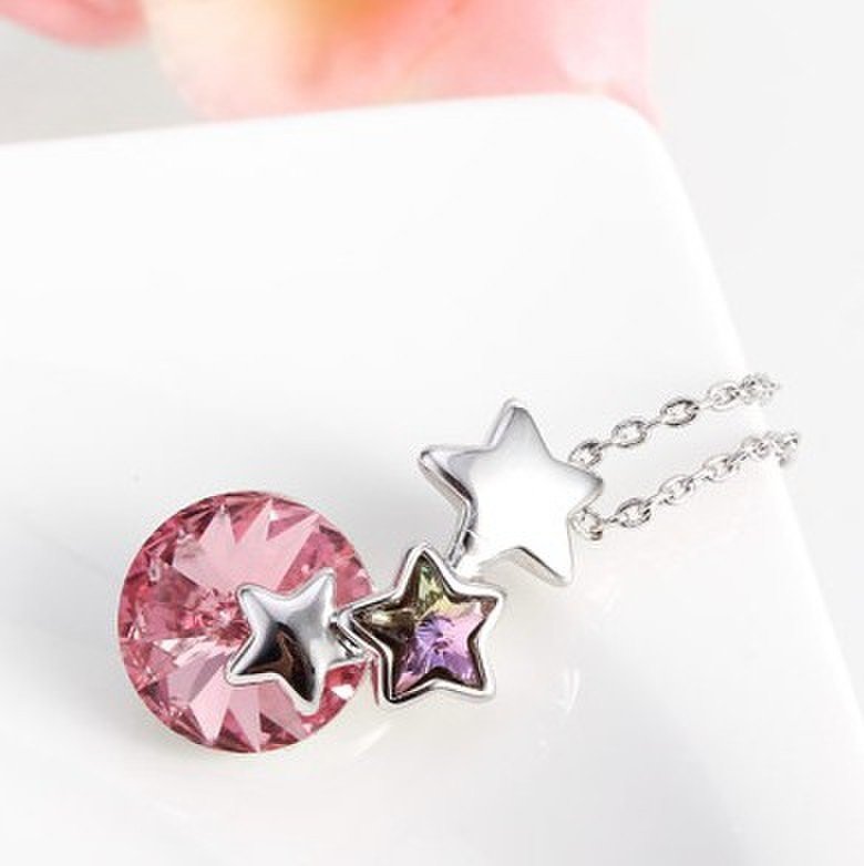 Ref No.: 109017 Beautiful stars red necklaces for women jewellery stores australia crystals in jewelry