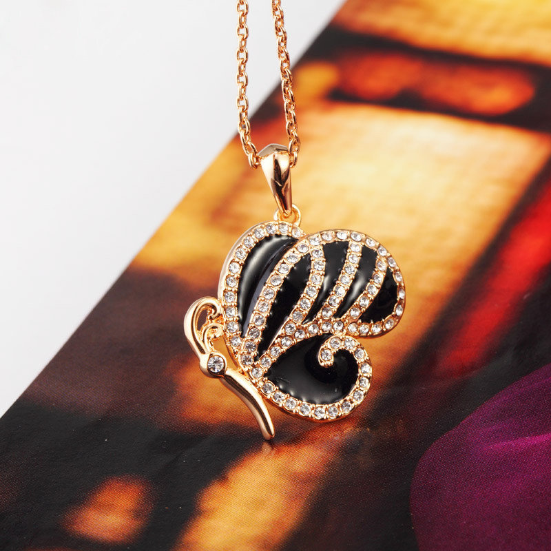 Ref No.: 140226 Butterfly rhyme Fenghua Necklace wholesale jewellery suppliers wholesale celebrity jewelry
