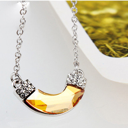 Ref No.: 140228 Color crescent Necklace wholesale jewellery supplies wholesale cheap jewelry