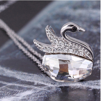 Ref No. 140244 Beloved swan Necklace online shopping sites for jewellery wholesale gemstone jewelry