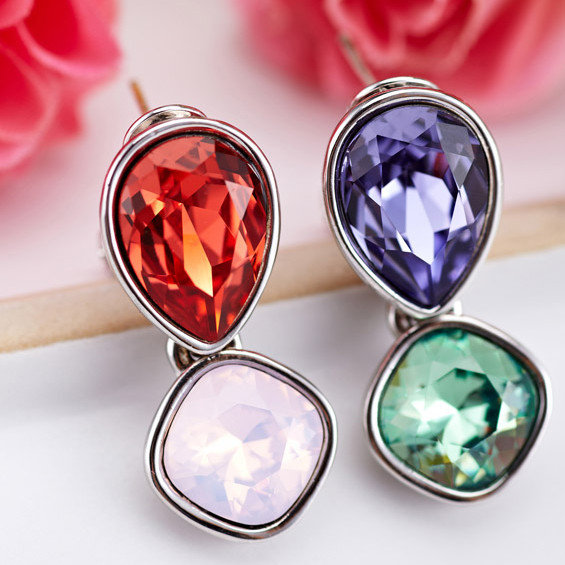 Ref No.: 440202 Vienna raindrops Earring imitation jewellery online shopping crazy jewelry