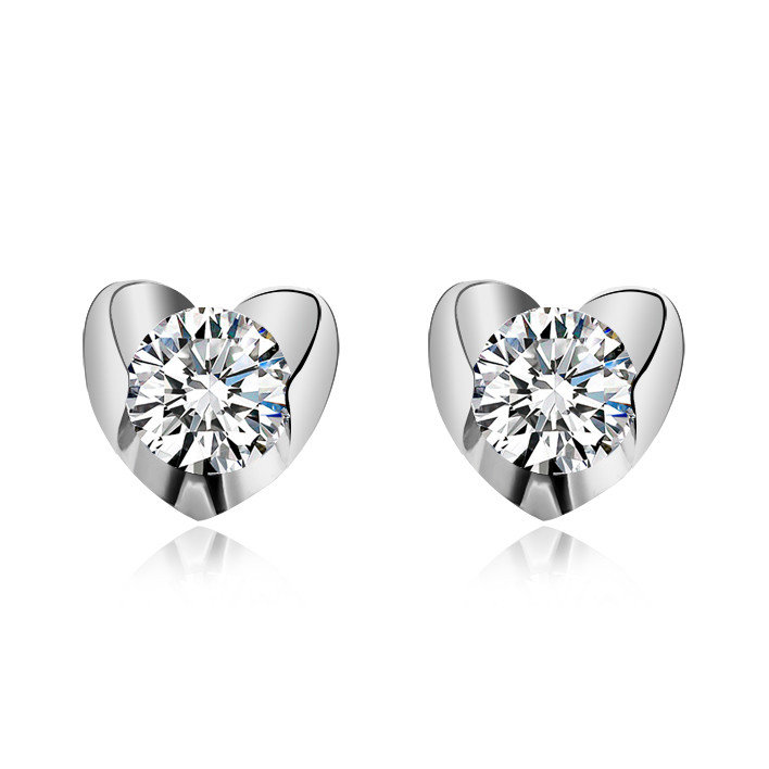 Ref No.: S200002 Beautiful love S925 Earring buy silver jewellery online best silver jewelry brand