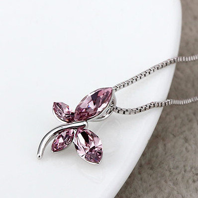 Ref No.: 140312 lilacs Love butterfly necklace online shopping jewellery sites wholesale jewelry for resale