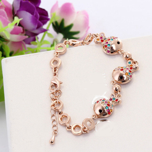 Ref No.: 340308 Dudu clownfish Bracelet online accessories wholesale black costume jewelry