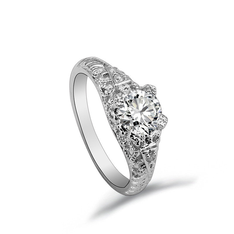 Ref No.:540315 zirconia rings sale wholesale silver 925 jewellery january birthstone rings fashion jewellery manufacture